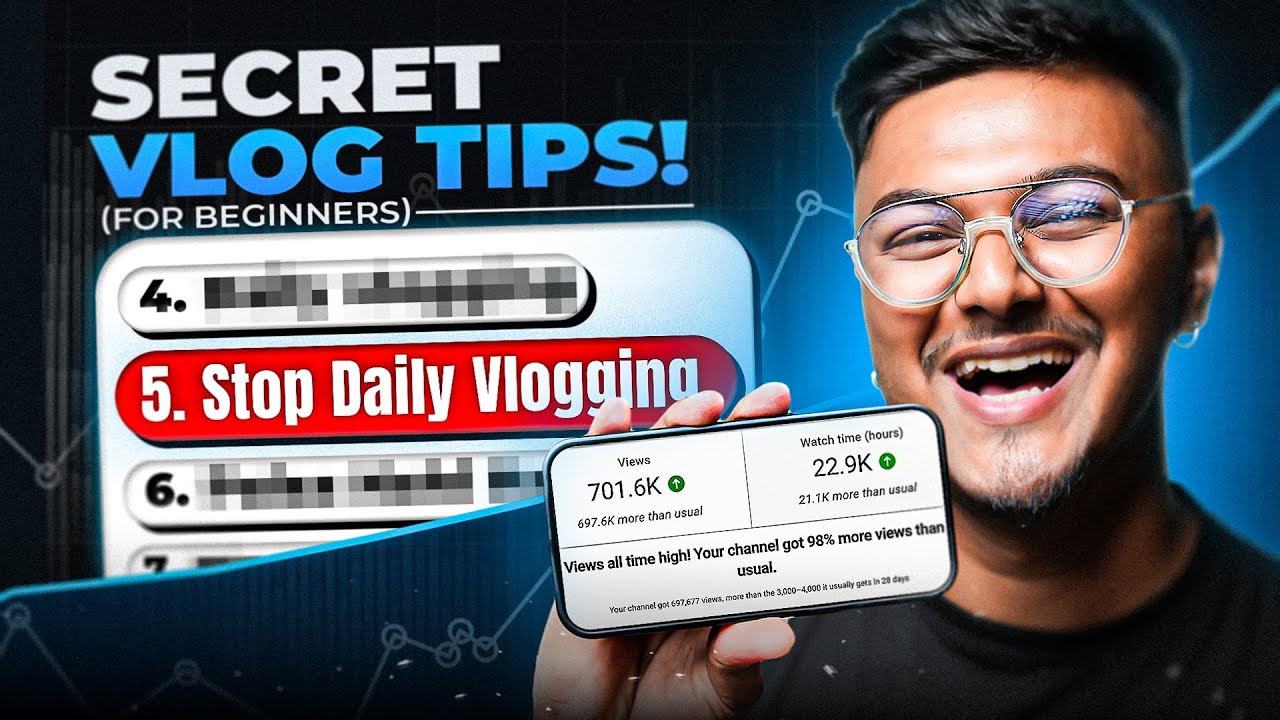 10 Vlogging Tips for Beginners (2025) | Growth Pakki है 🔥 - YouTube