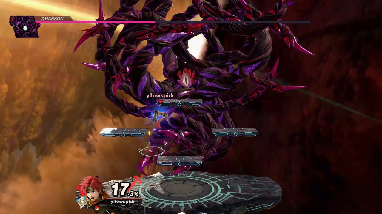 SSBU world of light Dharkon final boss hard mode - YouTube