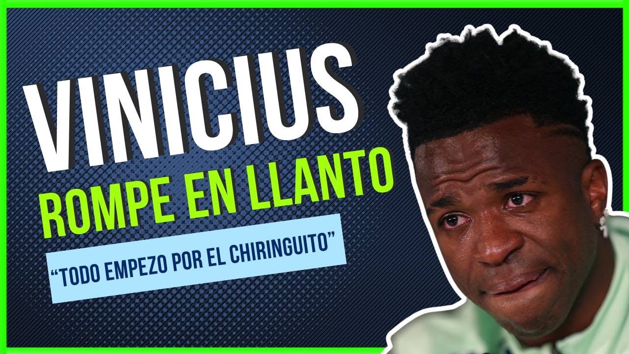 😱 VINICIUS JR SE DERRUMBA Y ROMPE A LLORAR EN DIRECTO 😭 TODO el BULLYNG ...