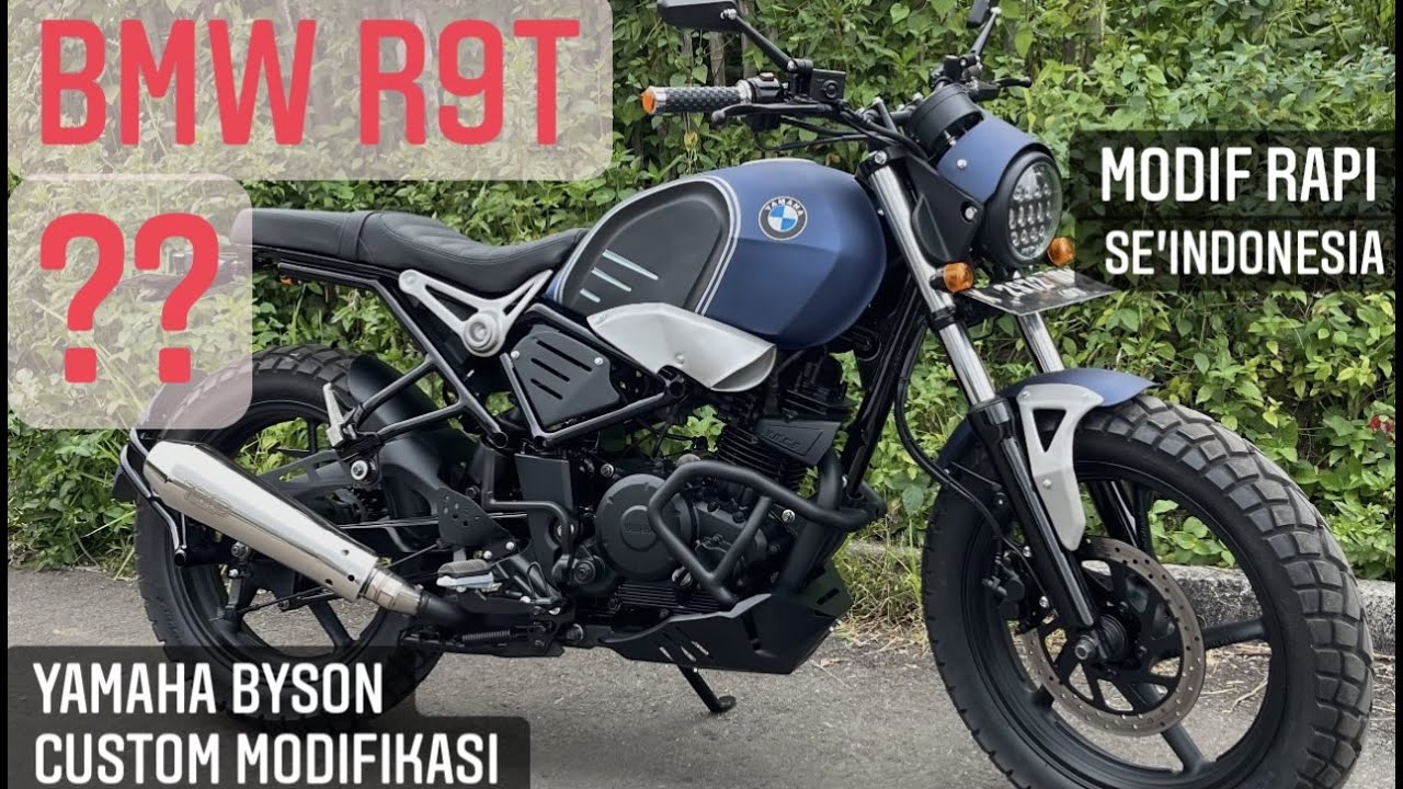 SOLD OUT YAMAHA BYSON KONSEP BMWR9T CUSTOM MODIFIKASI @icuscustom3134 ...