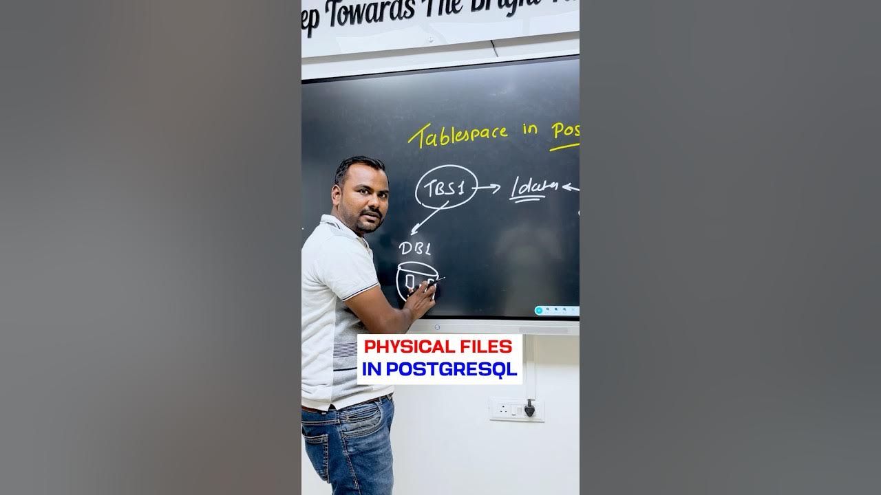 Understanding Physical Files in PostgreSQL: Explained by Ankush Sir - YouTube