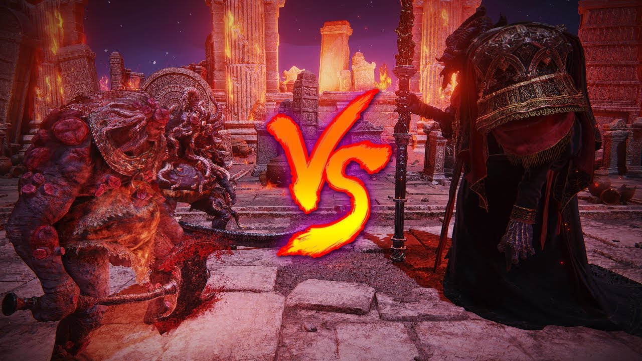 【エルデンリング】忌み双子 VS モーグ | Fell Twins VS Mohg 【Elden Ring boss vs boss ...