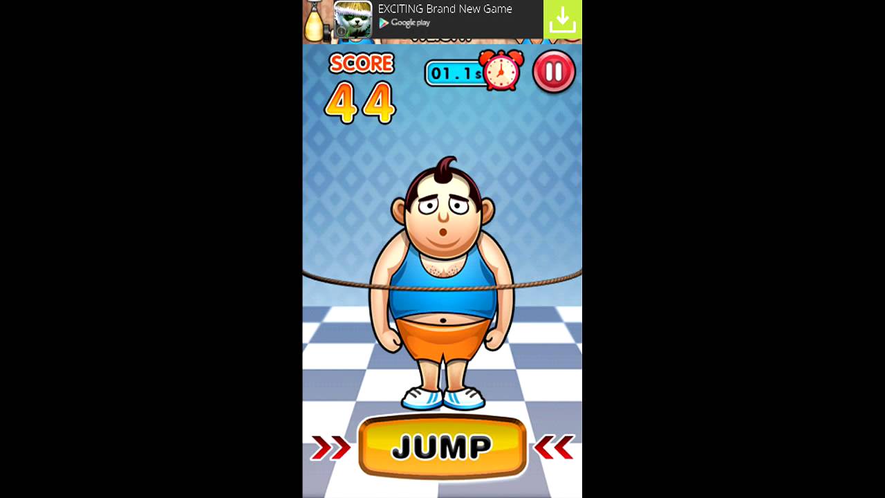Fat Man Fitness - Mini Games Android Gameplay - YouTube