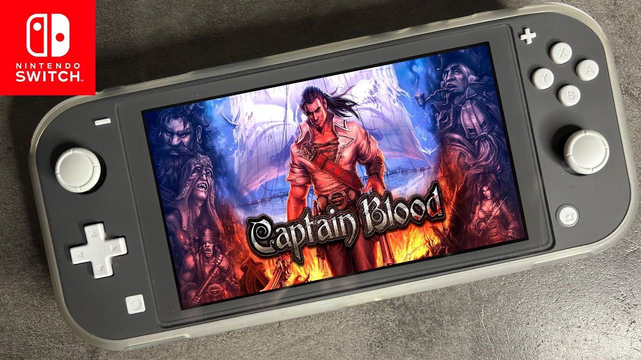Captain Blood Nintendo Switch Lite Gameplay - YouTube