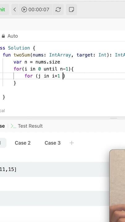 Solving The Two Sum Problem In Kotlin Leetcode Twosum Coding Androidappdeveloper Shorts