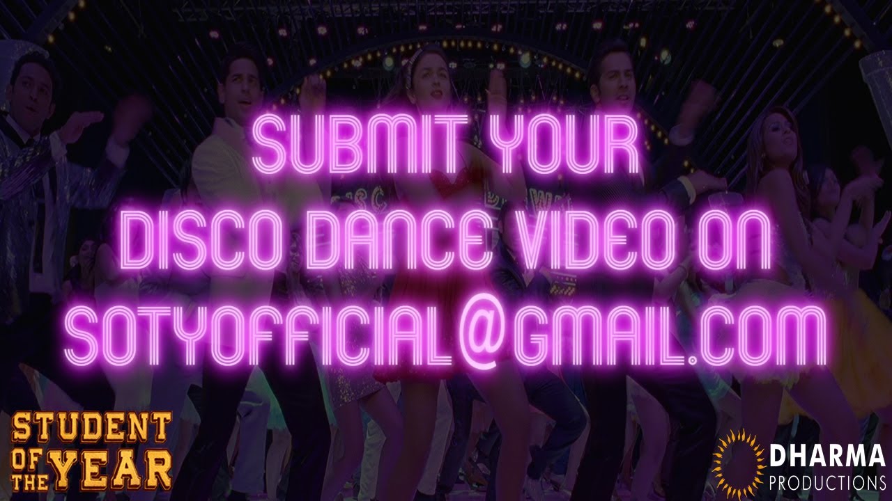 Disco Dance Contest - Student Of The Year | HQ - YouTube