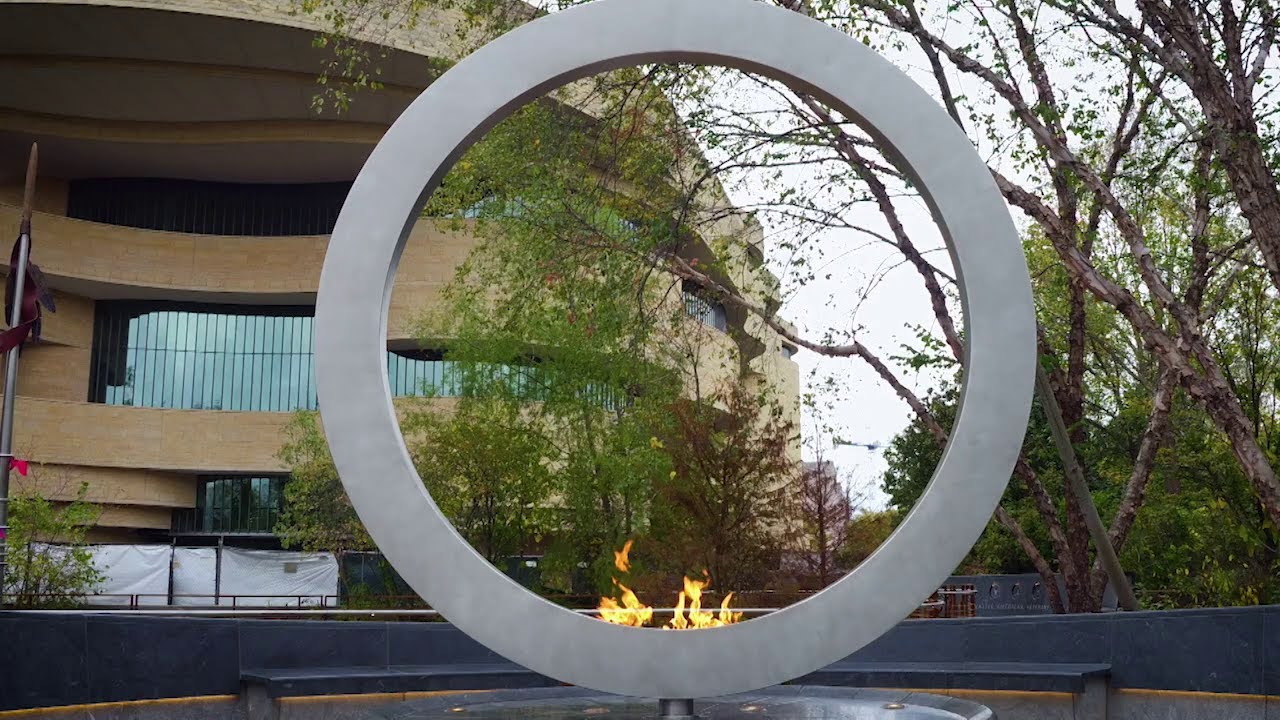National Native American Veterans Memorial Opening - YouTube