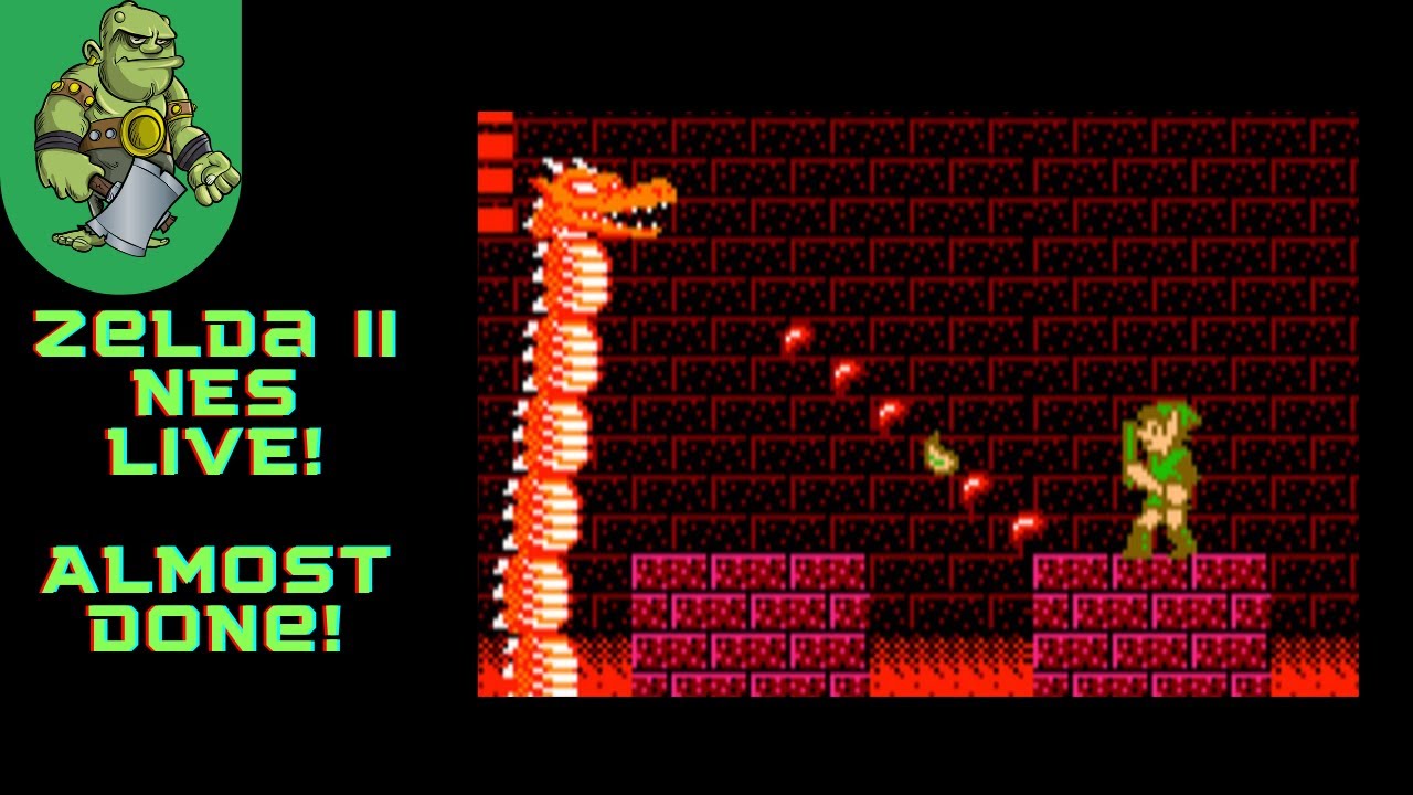 Zelda II : NES Part 3, 2 towers left, can I beat this game!?! LIVE ...