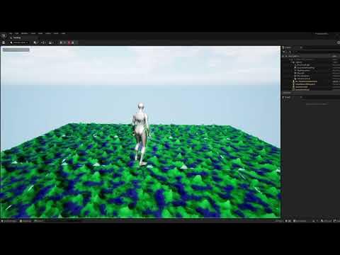 [UE5] Procedural Terrain Generation Chunk system - YouTube