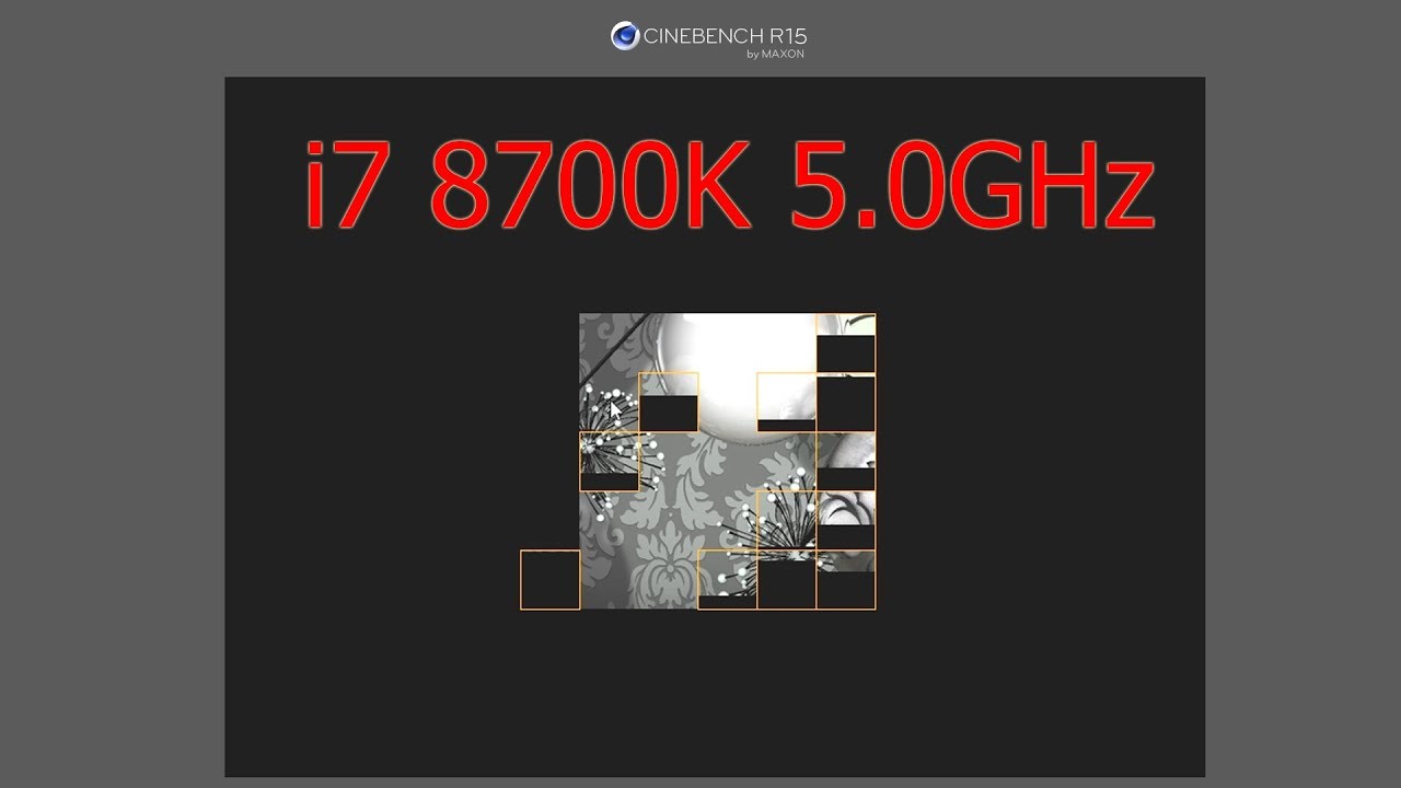 i7 8700K(5.0GHz) Test CINEBENCH R15 - YouTube