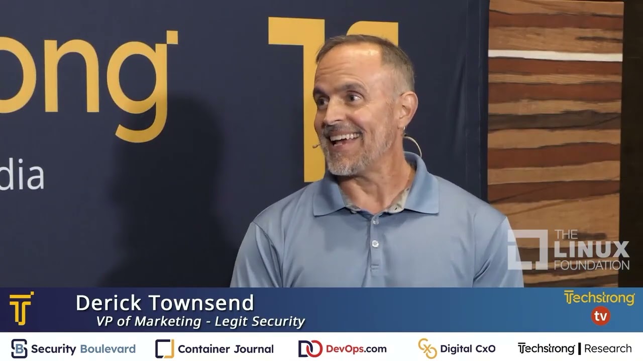 Derick Townsend sits down with Alan Shimel | Techstrong at OSSNA 2022 ...