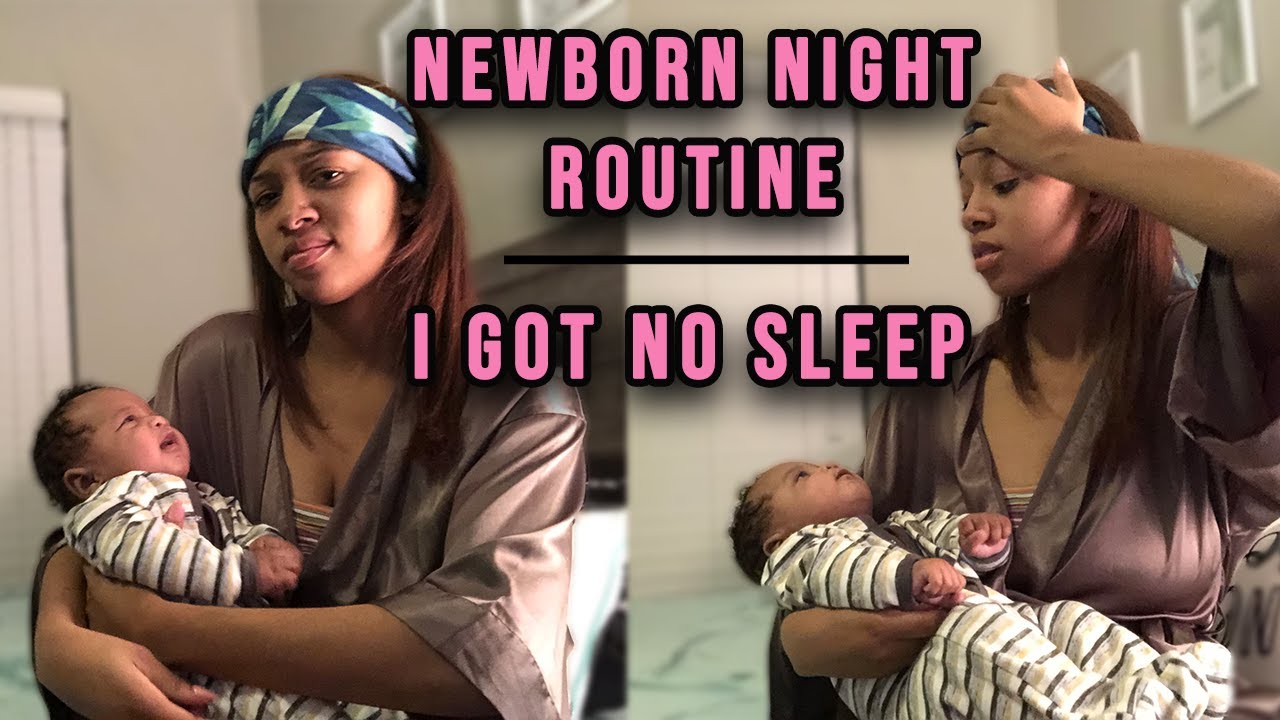 Realistic Newborn Nighttime Routine First Time Mom Youtube