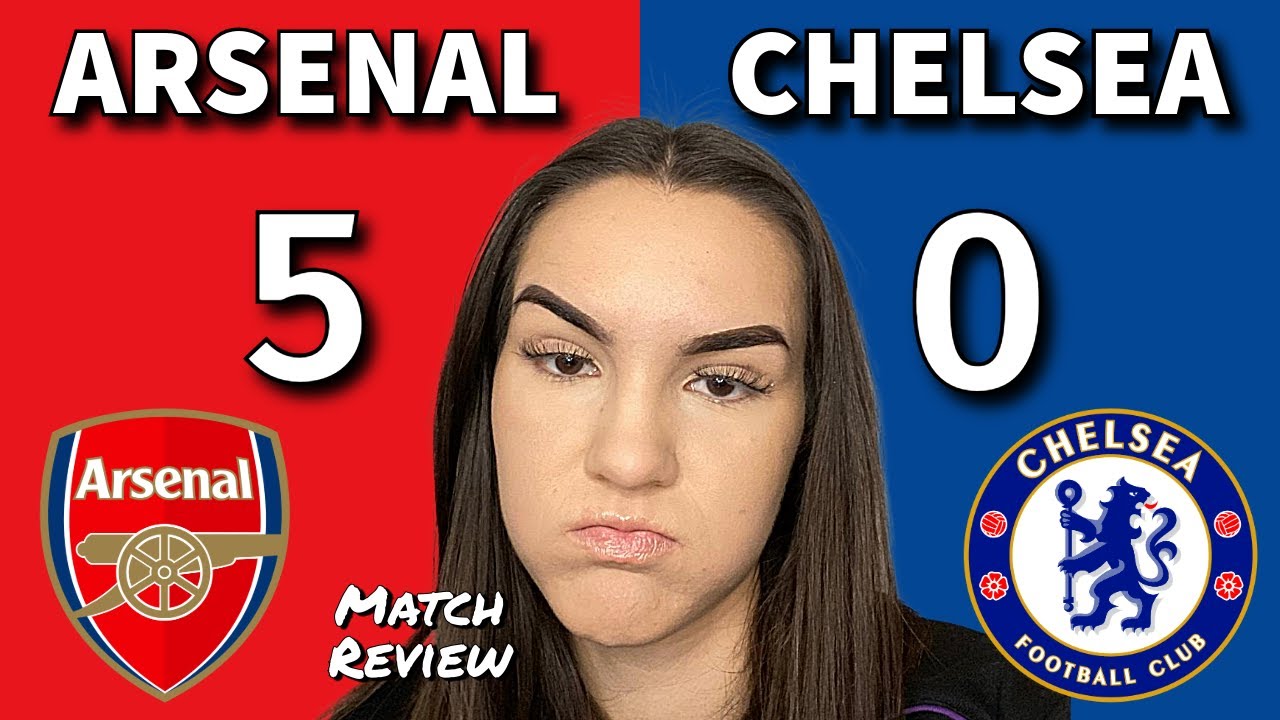 WORST FOOTBALL GAME I'VE EVER BEEN TO! | Arsenal 5 - 0 Chelsea | Match ...