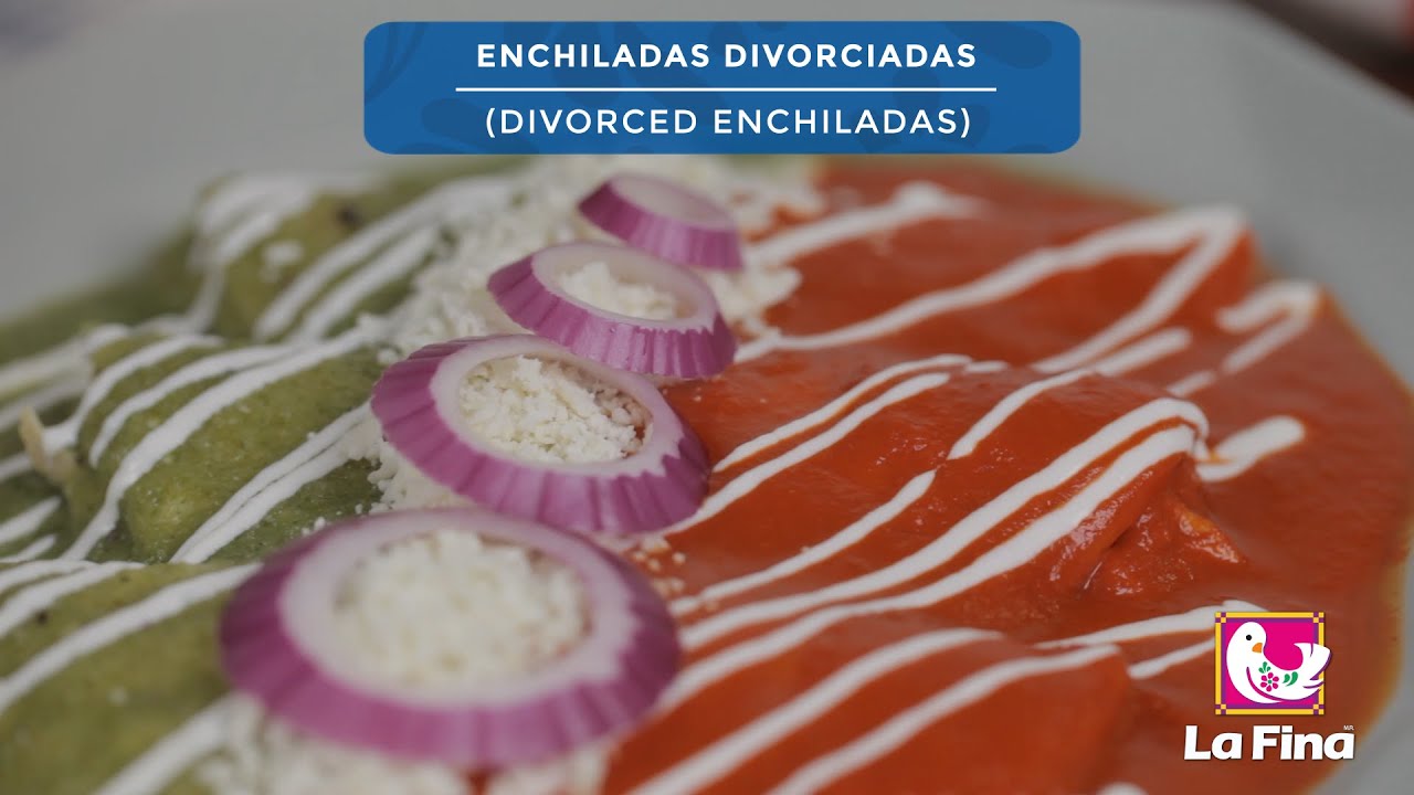 Enchiladas divorciadas - YouTube