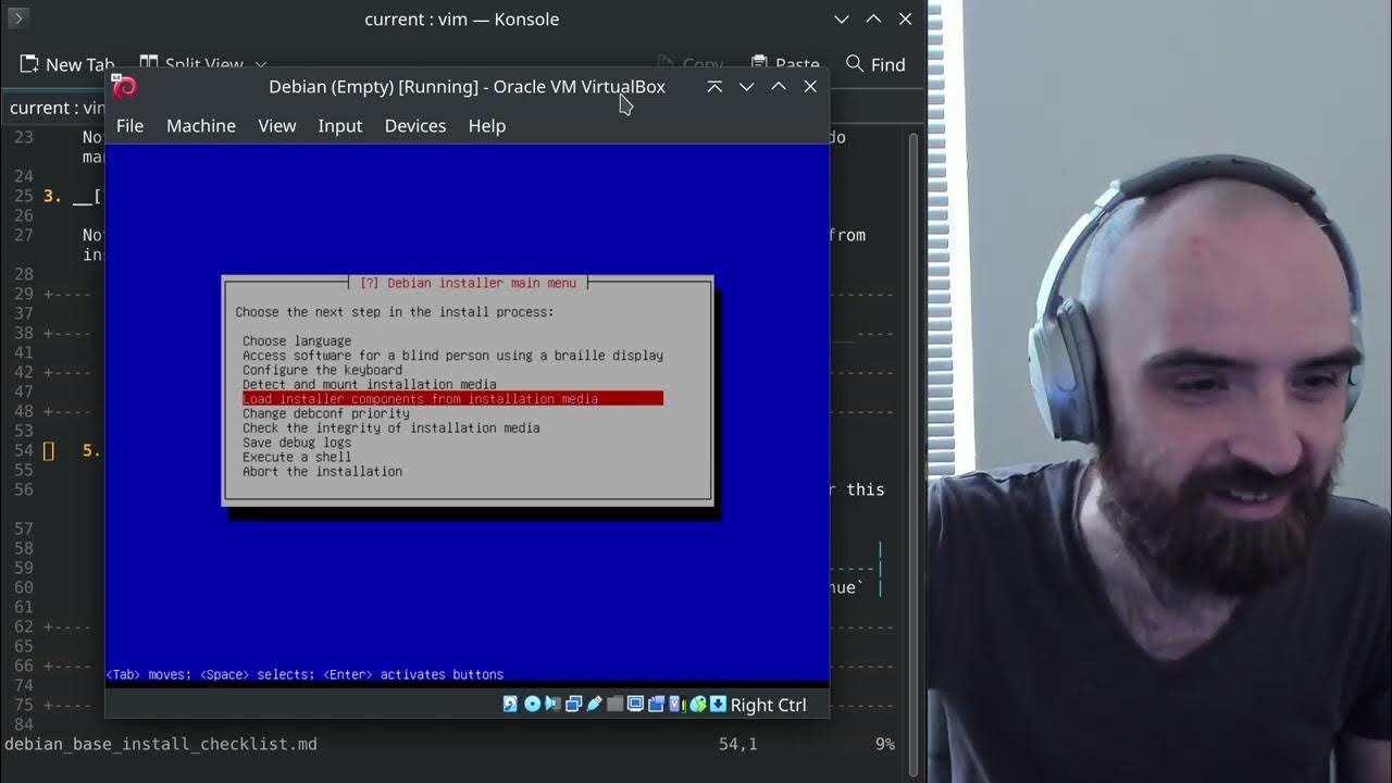 [Setting up Debian #2] Debian minimal install + encrypted LVM + btrfs + Timeshift - YouTube