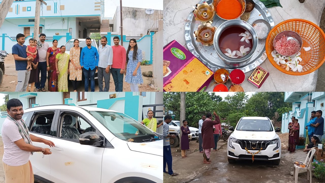Car Pooja at Home 🚘🙏🧿 🏡 Aheri - YouTube