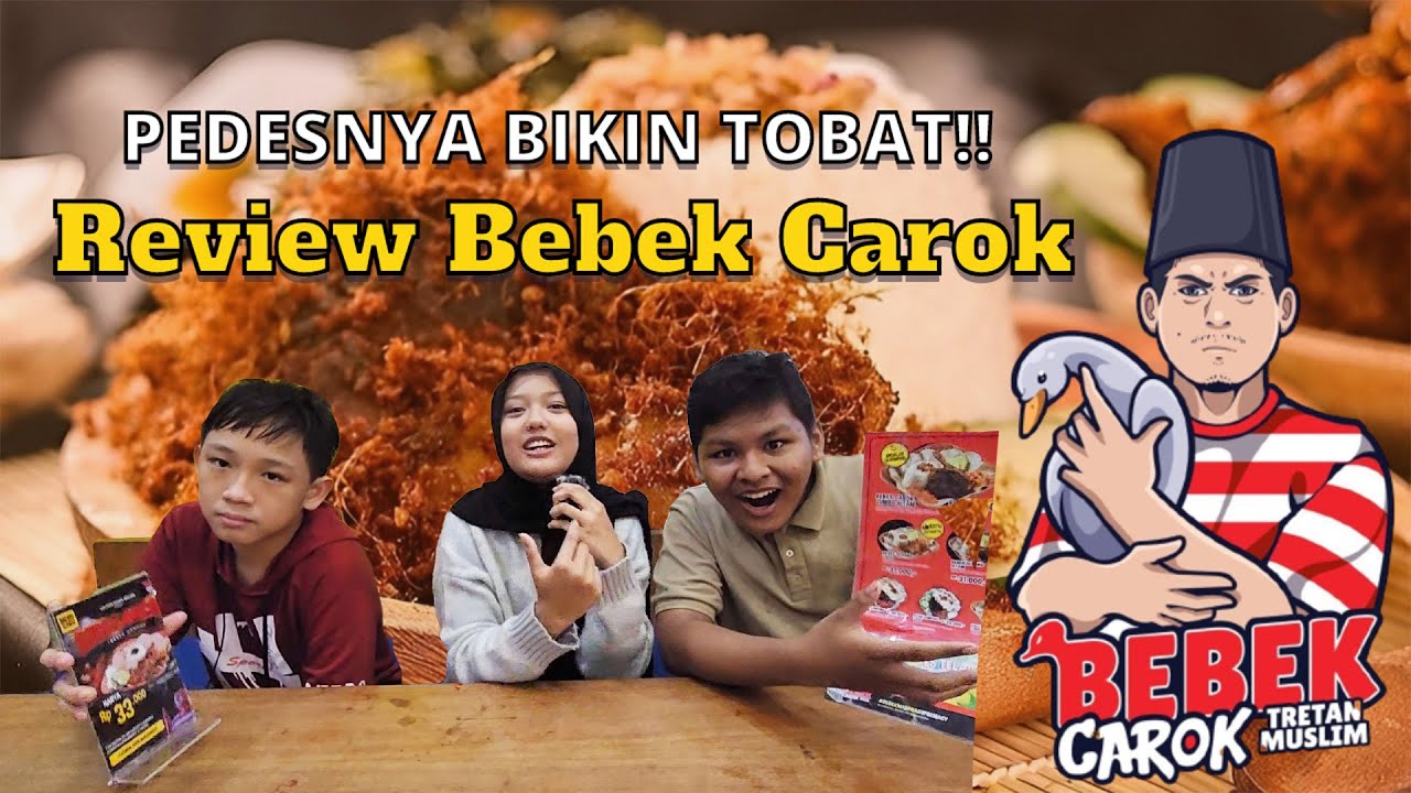 JUAL MAKANAN MODAL VIRAL DOANG??!! REVIEW BEBEK CAROK BY TRETAN MUSLIM ...