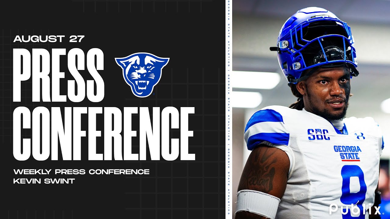 PRESSER: GSU Press Conference w/ LB Kevin Swint | 08.27.2024 | Football ...