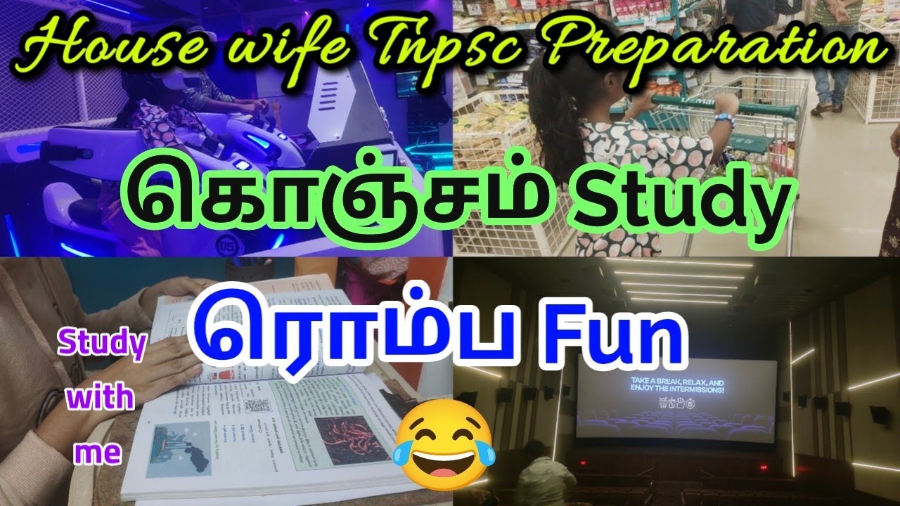 House Wife Tnpsc group 4 Preparation | Tnpsc study vlog in tamil | Pongal vlog @Mahistips - YouTube