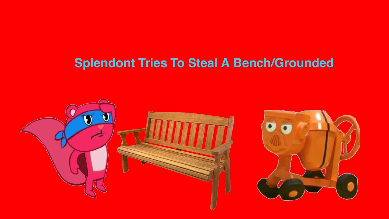 Splendont Tries To Steal A Bench/Grounded - YouTube