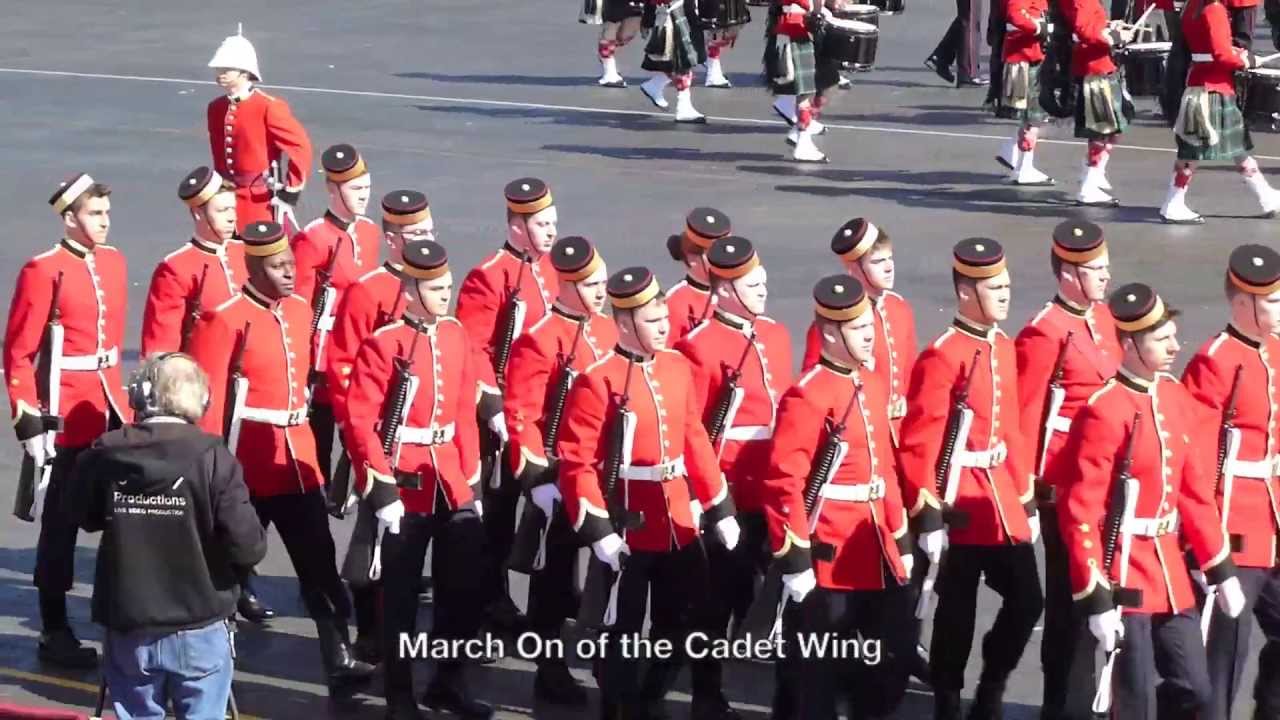 RMC 2013 Commissioning Parade - March On - YouTube