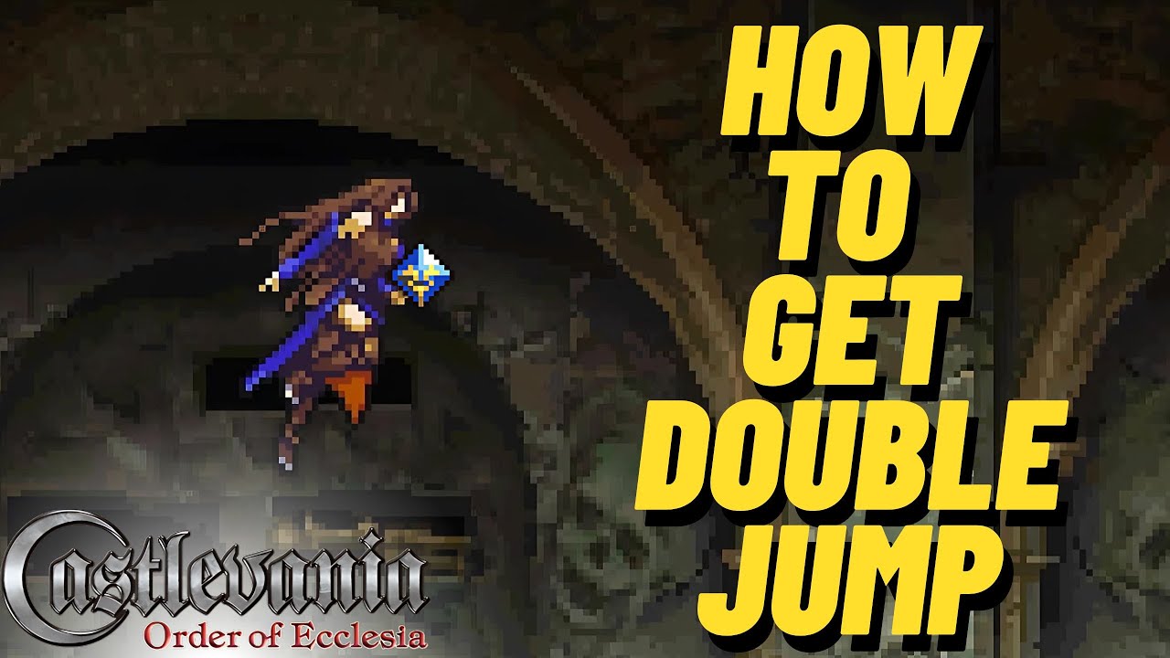 How to get Double Jump in Castlevania Order of Ecclesia - YouTube