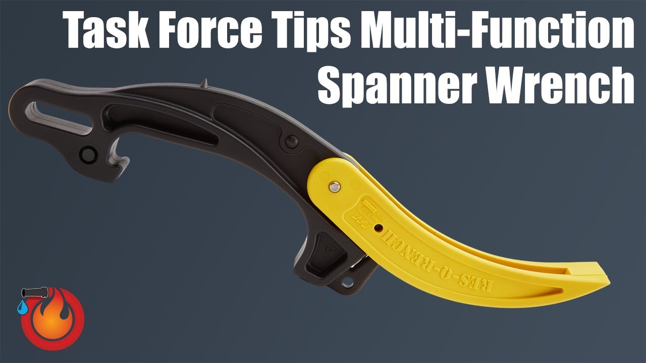 Task Force Tips (TFT) Folding Multi-Function Spanner Wrench - YouTube