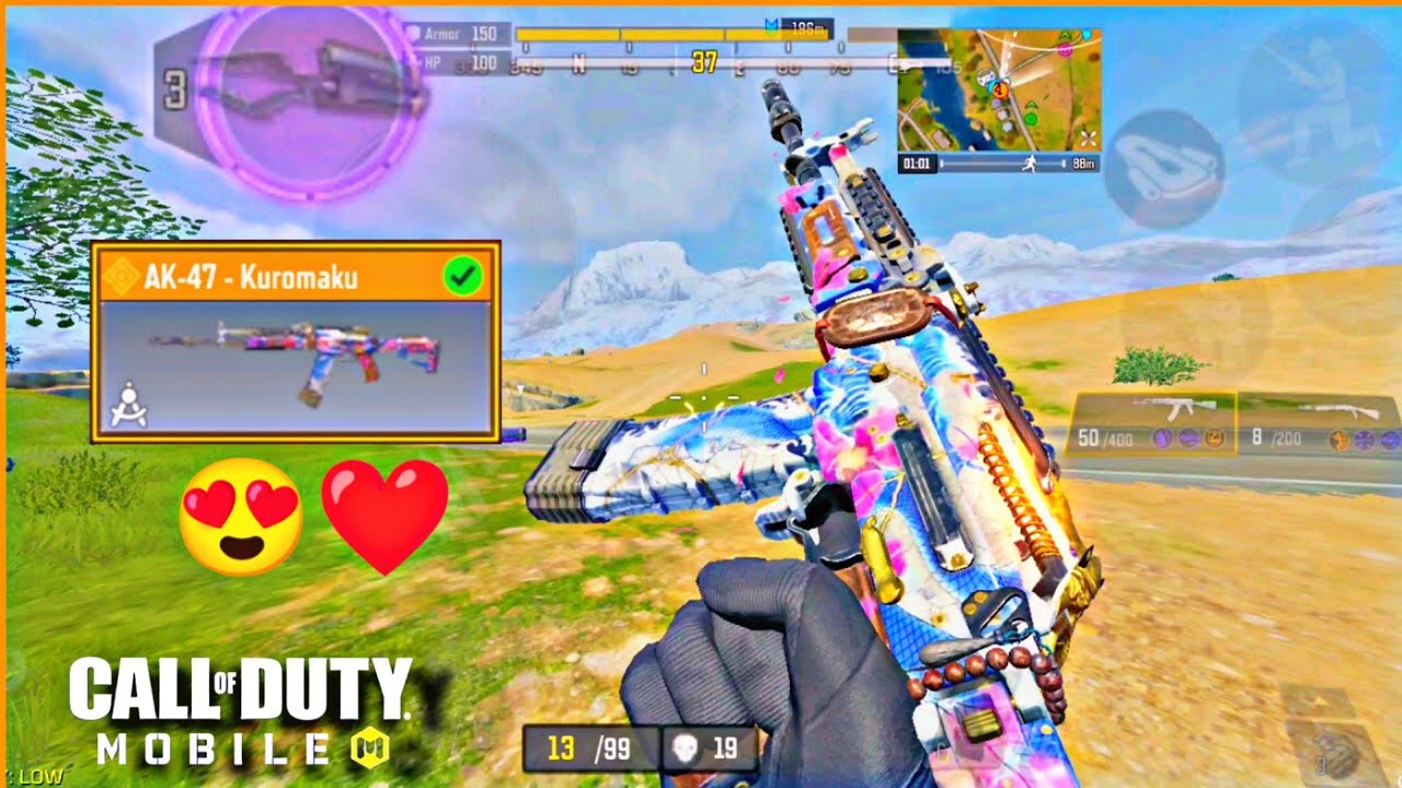 *AK-47 Kuromaku* 😍 My first Legendary Gun in Codmobile!| Call of Duty Mobile Highlights Gameplay ...