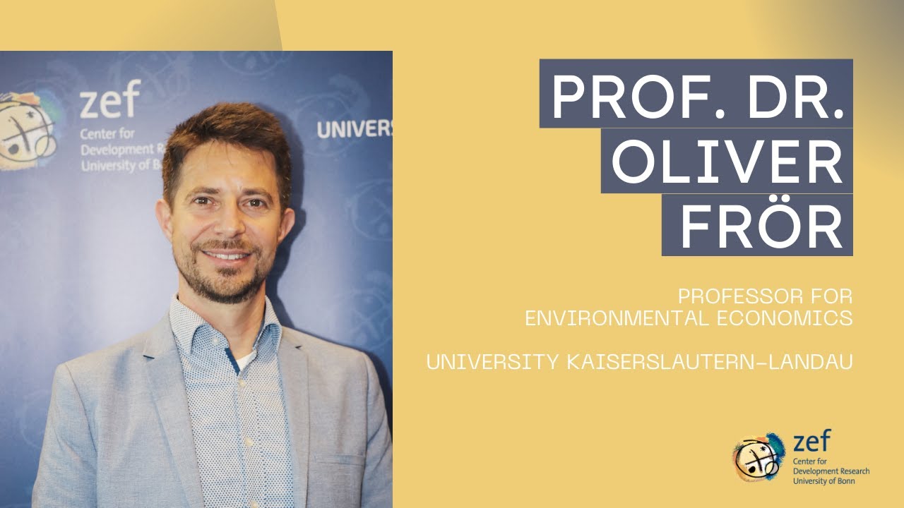 Interview with Prof. Dr. Oliver Frör on the Cuban BioEconomy (CUBE ...