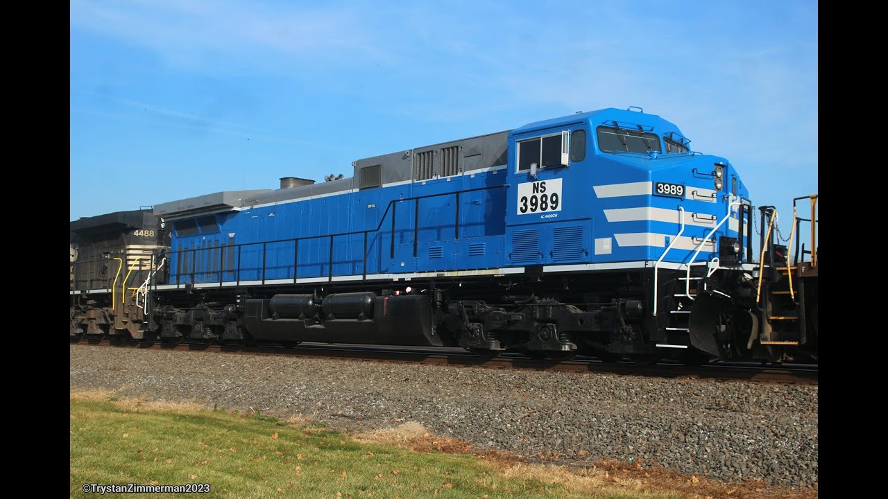 NS 12R With NS #3989 Trailing - YouTube