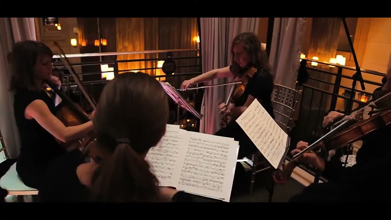 StereoFlavour String Quartet plays Classical Dinner Music - YouTube