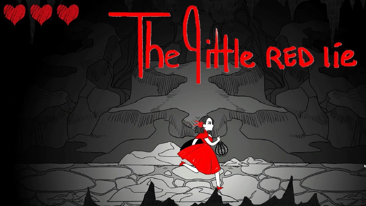 The Little Red Lie - PC Puzzle Game, Full Walkthrough - YouTube