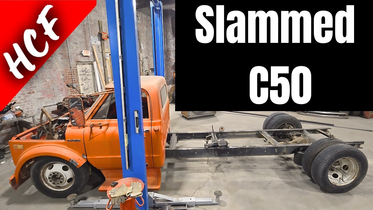 C50 Lets bag the rear (C50 Build part 12) - YouTube