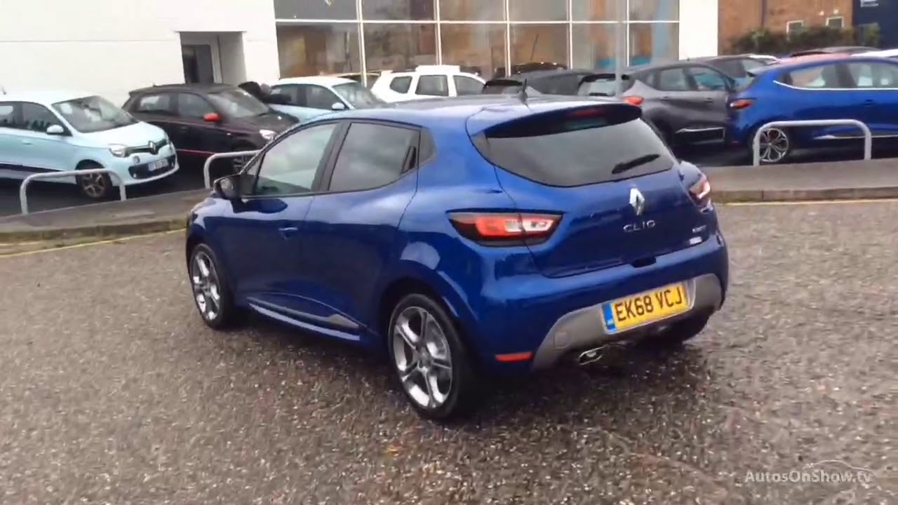RENAULT CLIO GT LINE TCE BLUE 2018 - YouTube
