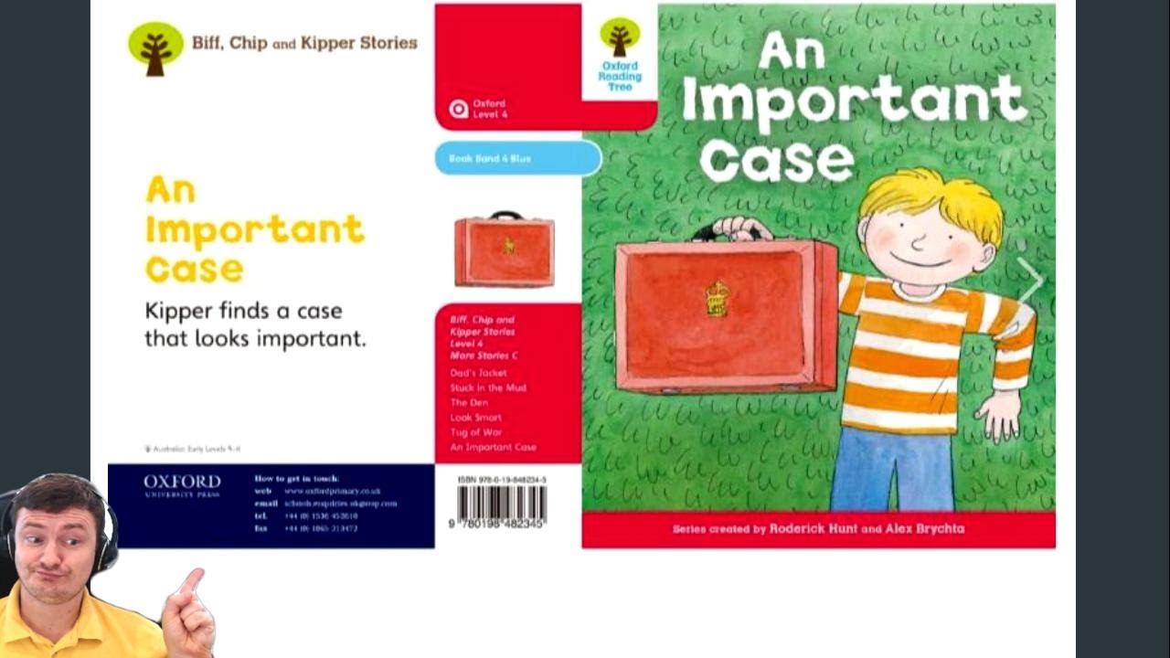 An Important Case ORT Oxford Reading Tree Level 4 Biff Chip and Kipper ...