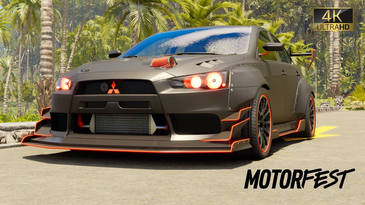 MITSUBISHI LANCER EVOLUTION X Red Fury Edition - The Crew Motorfest [4K ...