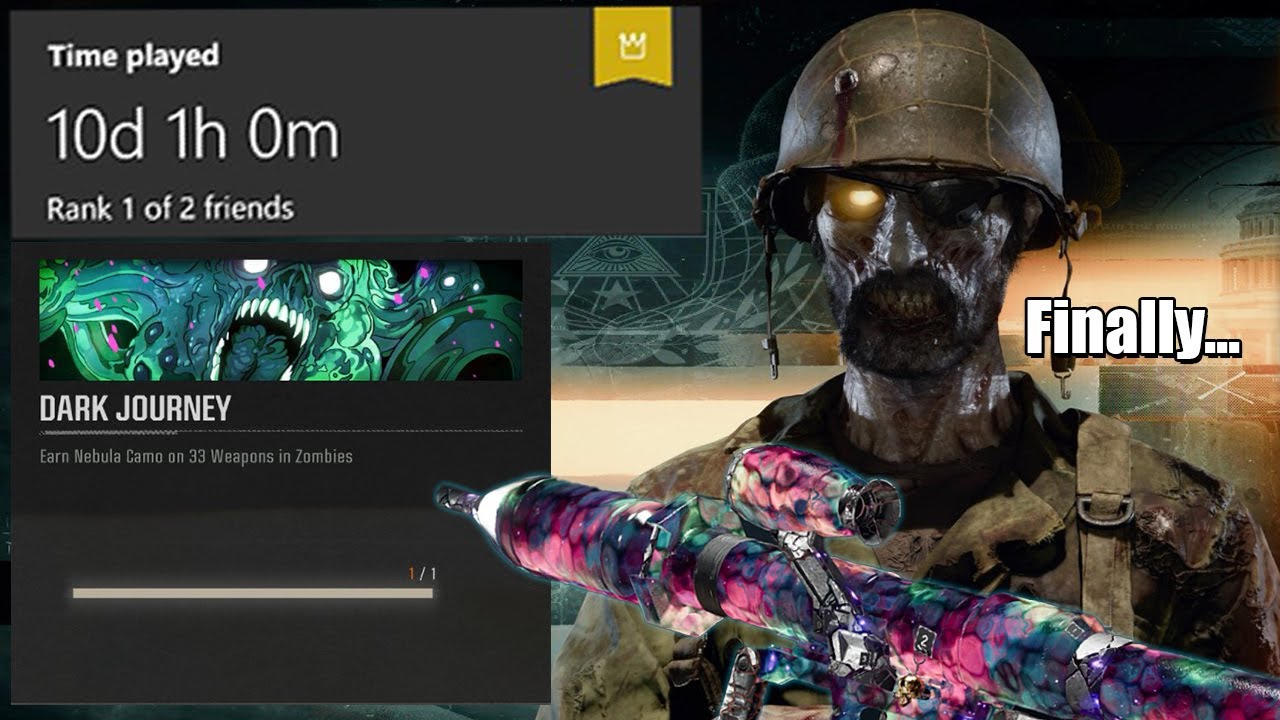 I finished Nebula Camo and got this sick Calling Card for it! - YouTube