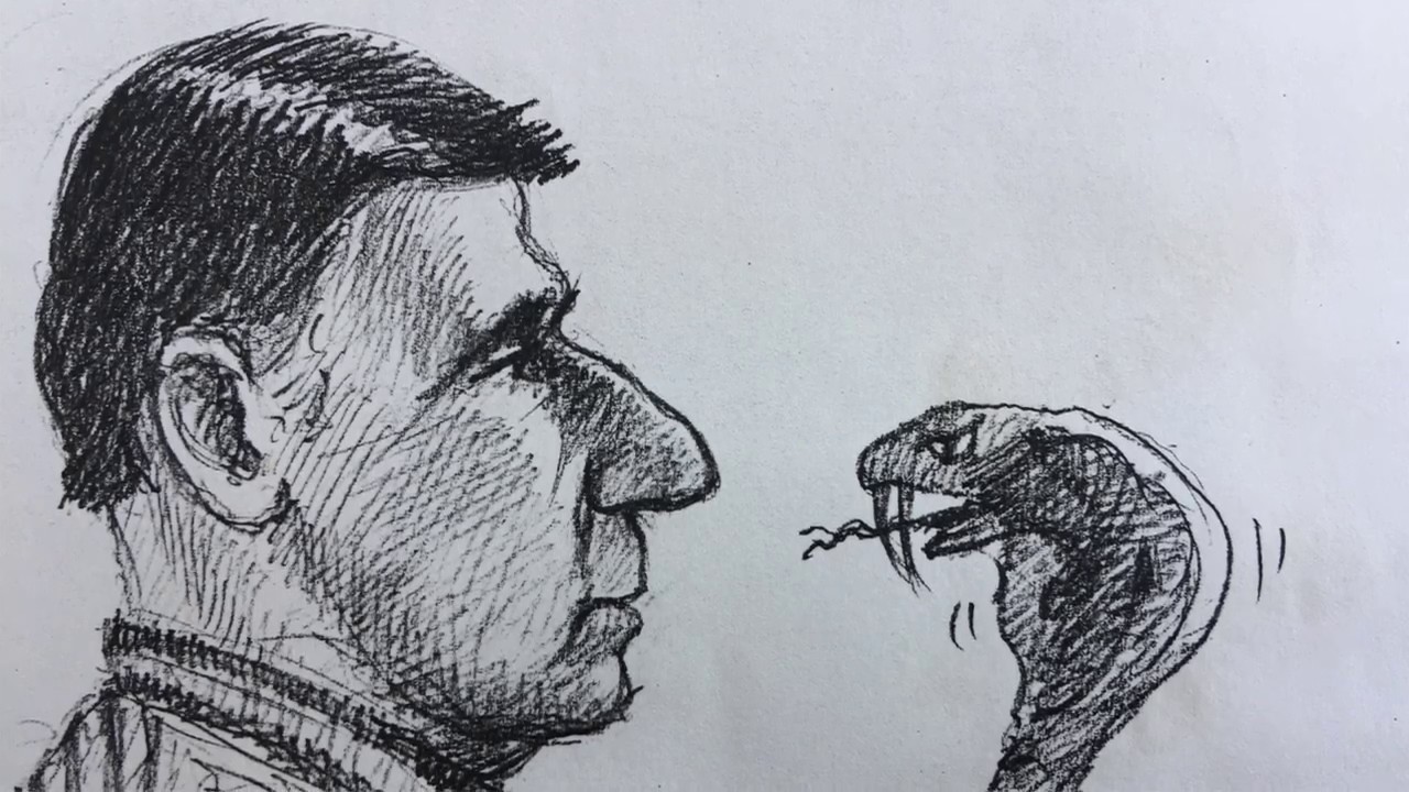 Jack Martin Draws an Art School's Cast of Characters - YouTube