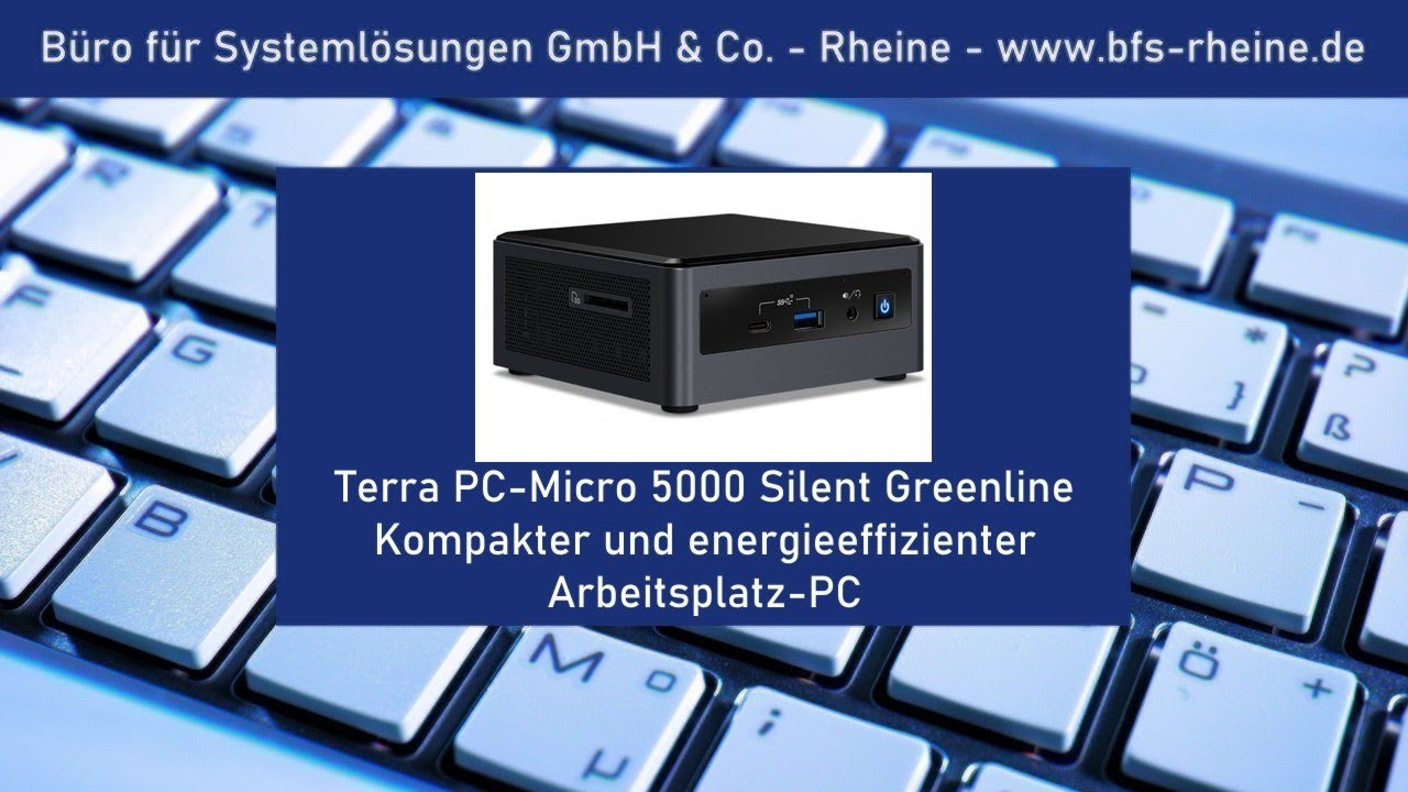 TERRA PC-Micro 5000 SILENT GREENLINE - Kompakt und energieeffizient ...
