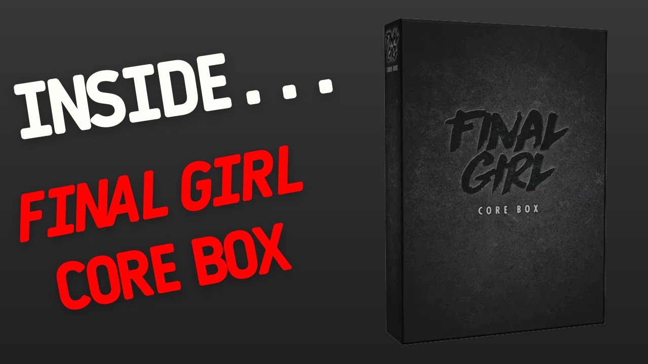 Final Girl Core Box Board Game | Inside #170 - YouTube