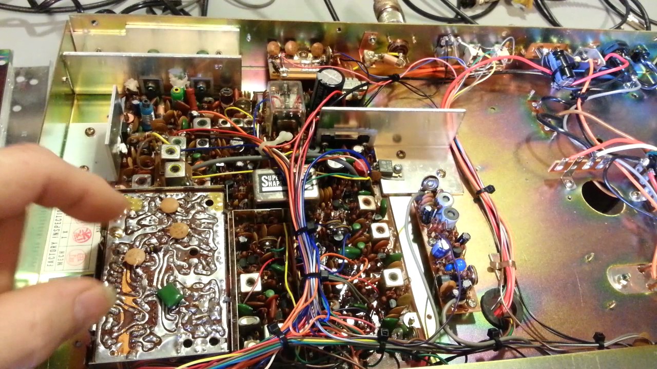 SBE-40CB Console V / 5 AM/SSB base station CB radio. - YouTube