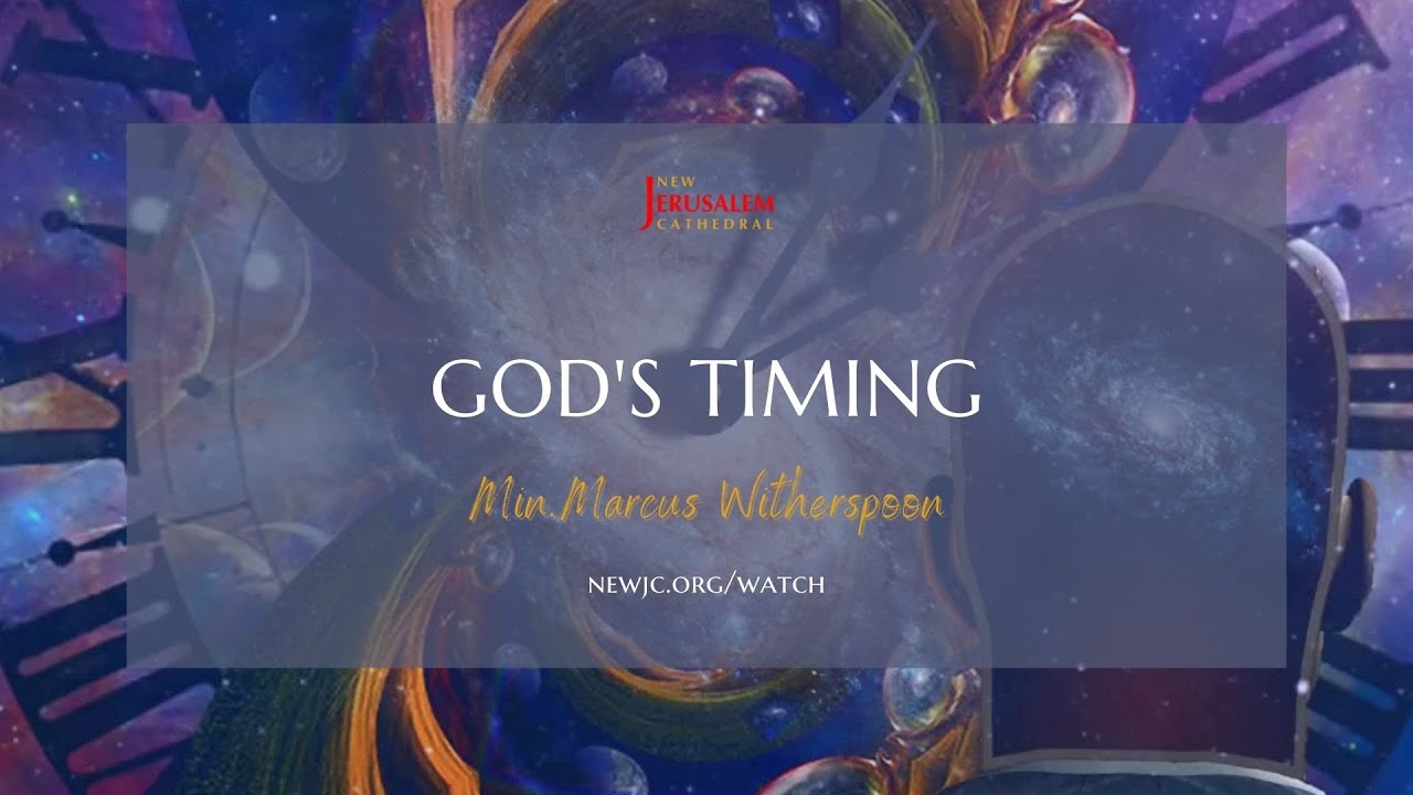 God's Timing | 1 Samuel 30:6-8 | Min. Marcus Witherspoon - YouTube