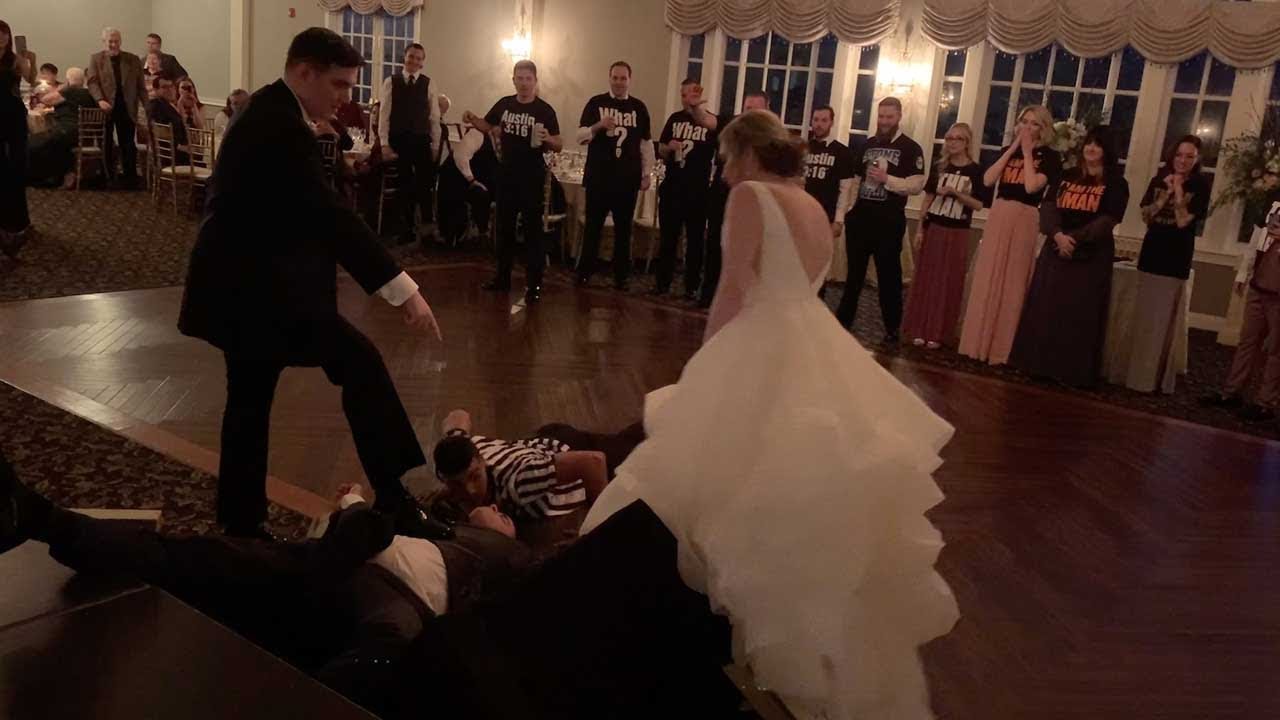 WWE Themed Wedding Speech - YouTube