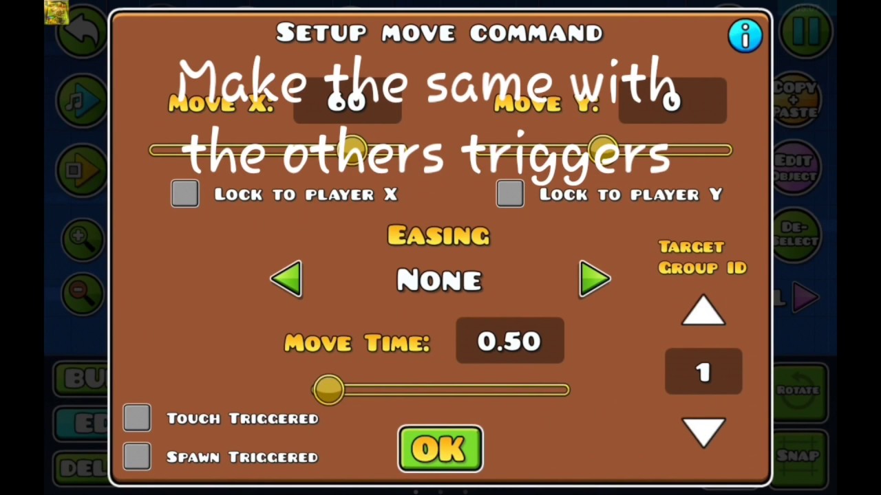 Geometry Dash Tutorial | How To Make 3D Cube Rotation Effect - YouTube