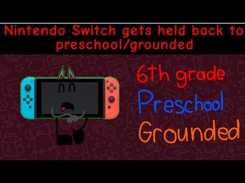 Nintendo Switch gets held back to preschool/grounded - YouTube