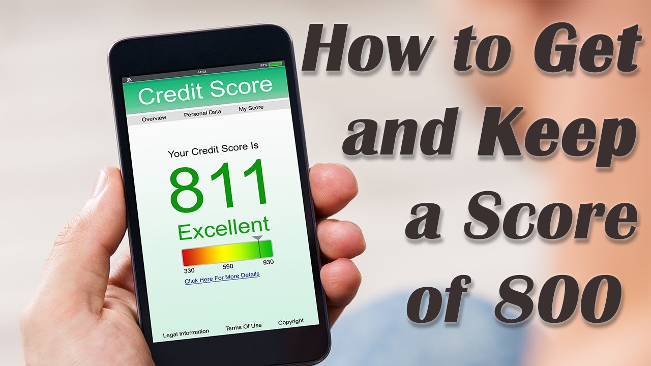 How to Get an 800 Credit Score || The Most Important Numbers to a ...