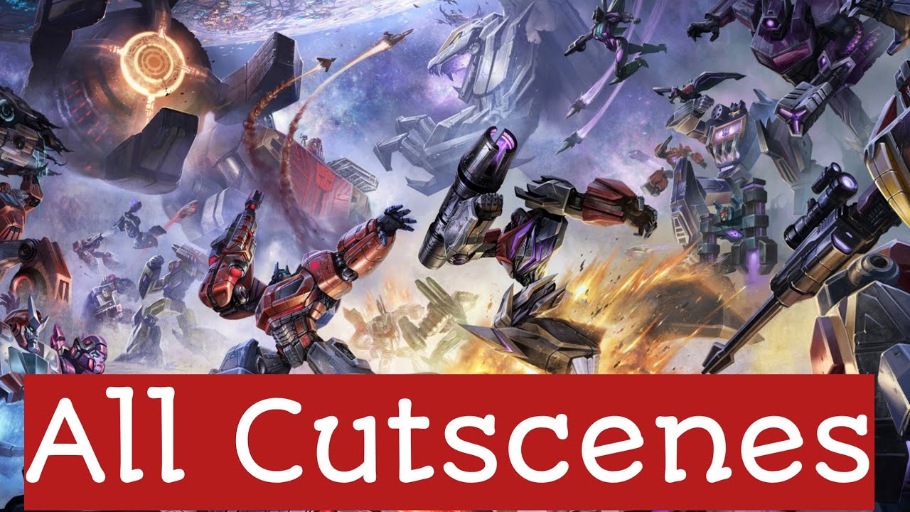 Transformers War For Cybertron All Cutscenes - YouTube