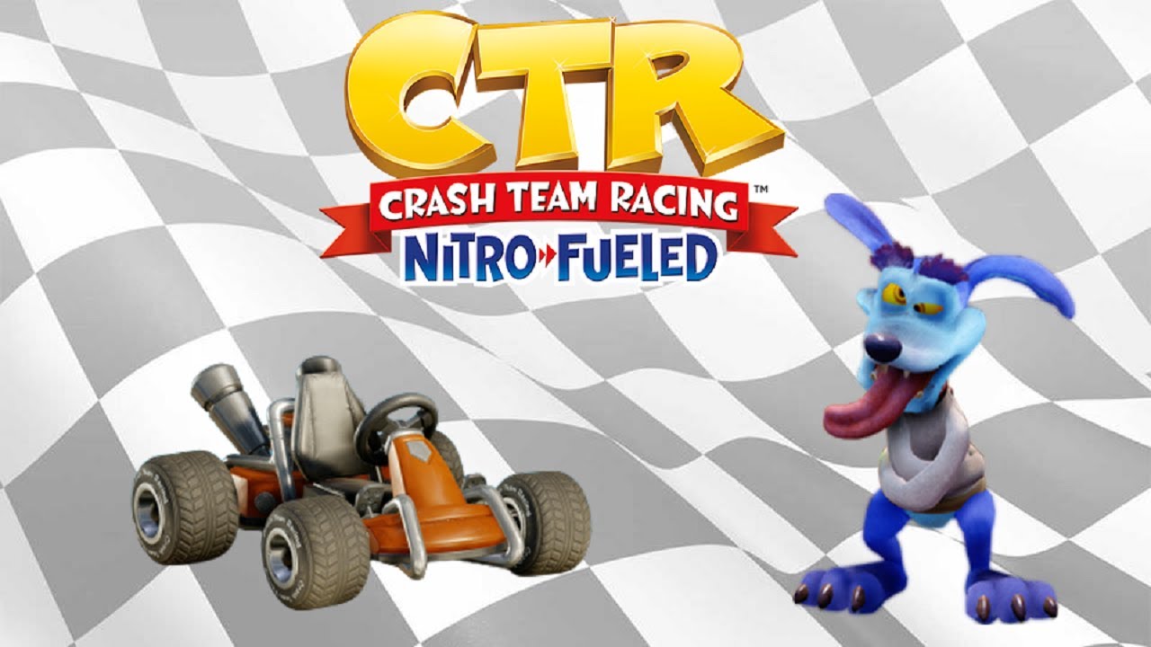 Crash Team Racing Nitro-Fueled: CTR set showcase - Ripper Roo - YouTube