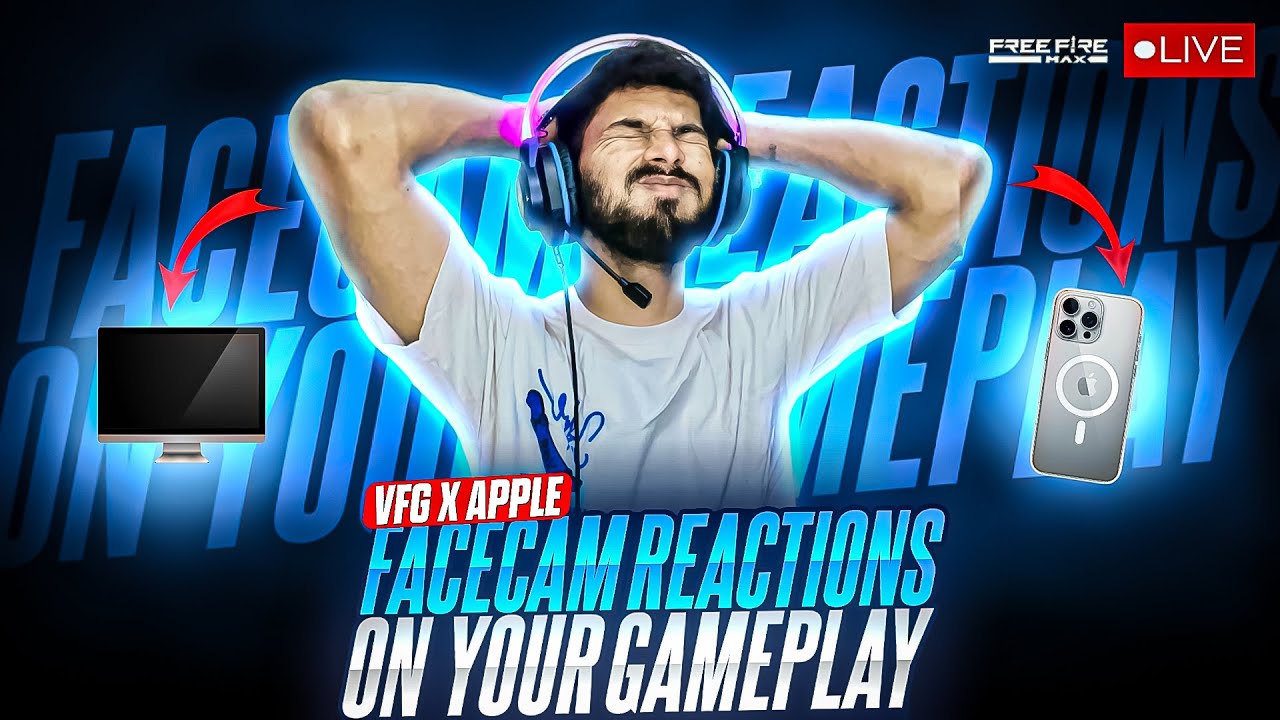 1 VS 1 REACTIONS ON YOUR GAME PLAY🫨🫢FACECAM STREAMER || #FREEFIRELIVE ...