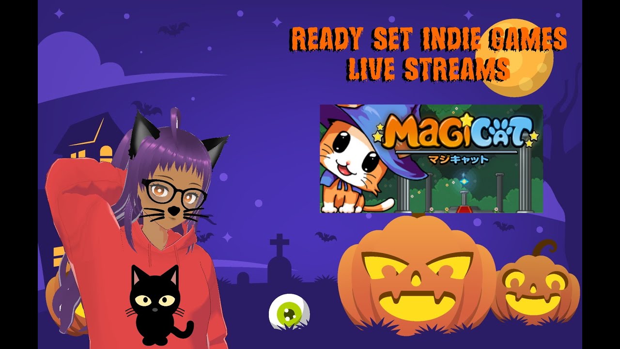 Ready Set Indie Games Live Streams: MagiCat (PC) - YouTube